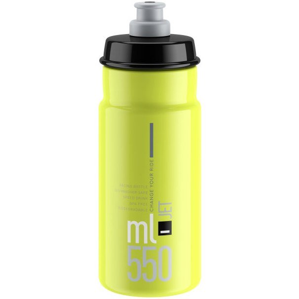 Botella Elite Jet Bidón 550 ml Neon - BIKEPERUSHOP | Tienda de ciclismo ...