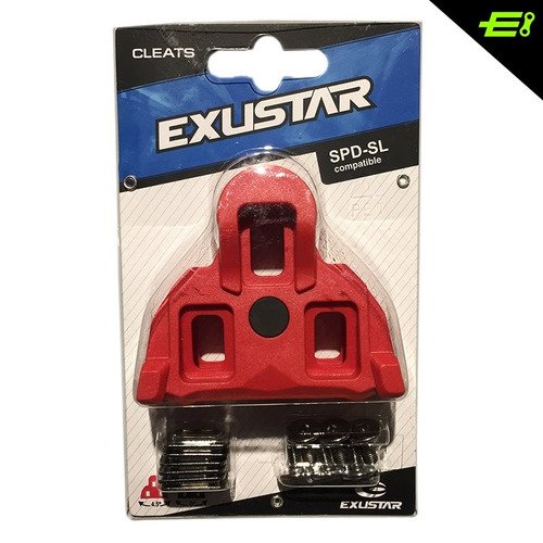 Calas Exustar Sistema SPD Shimano 4.5° Rojo - BIKEPERUSHOP | Tienda de ...