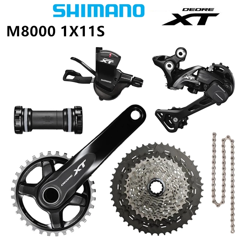 Kit de Transmision Shimano XT M8000 1x11v - BIKEPERUSHOP | Tienda de ciclismo Profesional