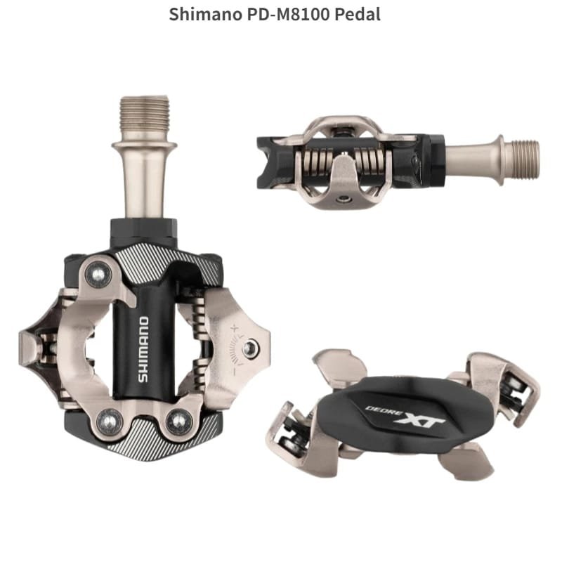 Pedal Shimano XT PD-M8100 en Caja Original - BIKEPERUSHOP | Tienda de ciclismo Profesional