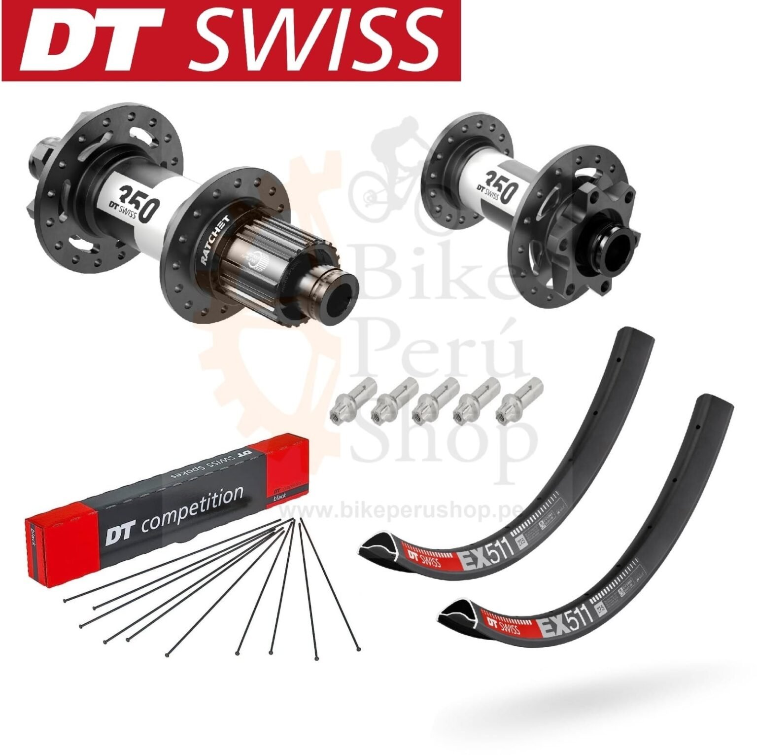 Proyecto SET DE AROS DT SWISS 350/EX511/ DT COMPETITION (A PEDIDO ...