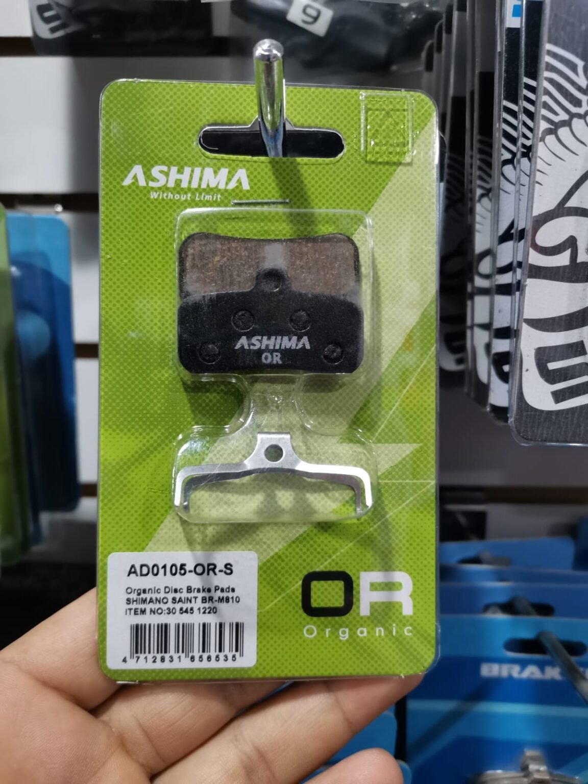 Pastillas de Freno Ashima SAINT/ZEE/XTR/TRP/TEKTRO M9120 4 Pistones ...